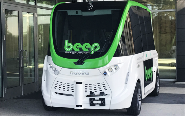 Beep finds niche in AV shuttle services, targets mobility as a service